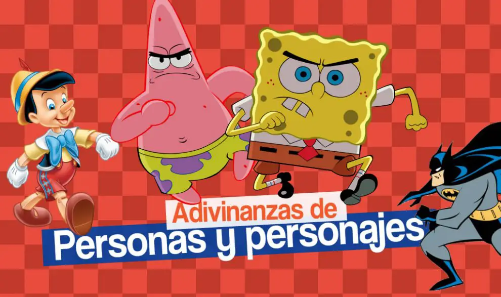 Adivinanzas de Personas y Personajes - Adivinanzas de